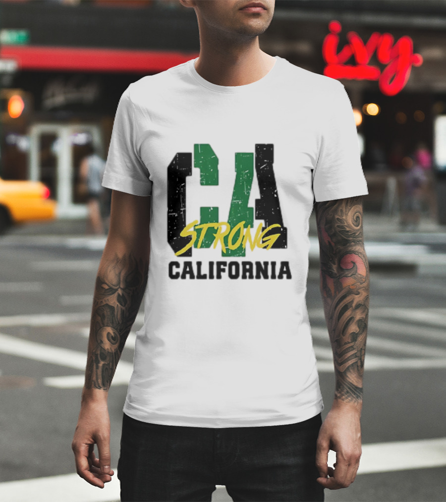 CA Strong California Wildfires T-Shirt