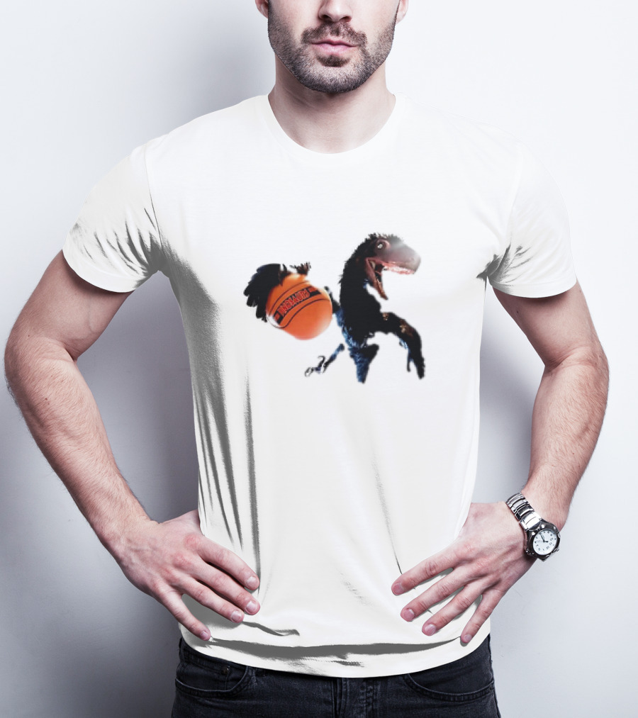 Deinonychus Basketball Action T-Shirt