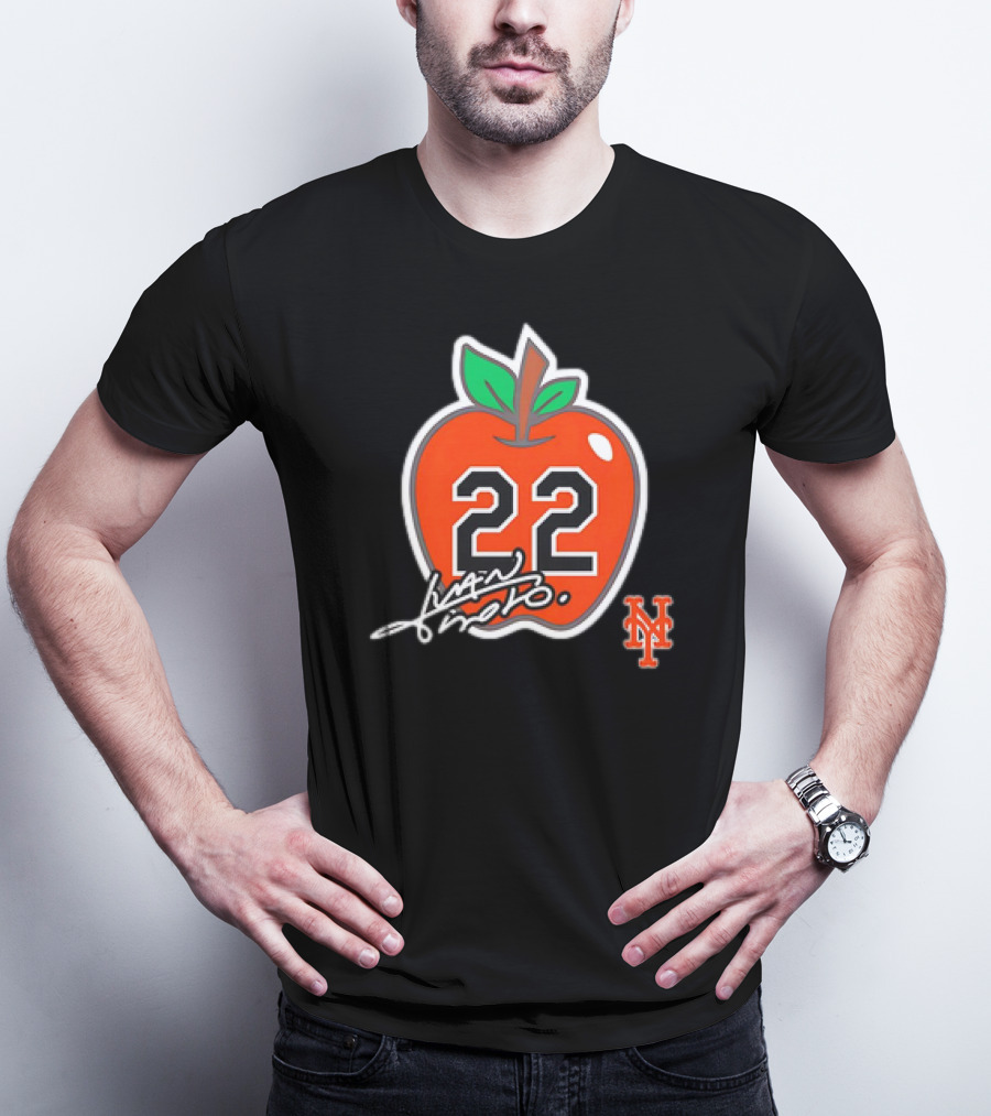 Juan Soto 22 New York Mets Apple T-Shirt
