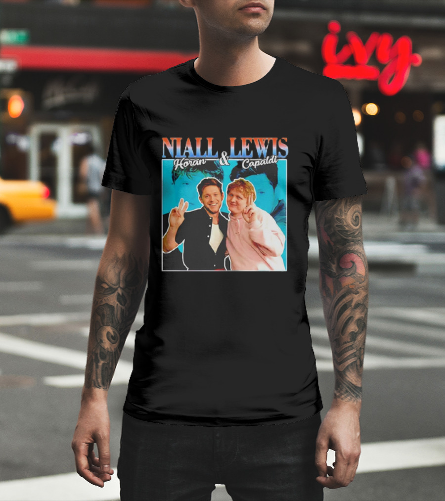 Niall Lewis Horan And Capaldi Vintage Look T-Shirt