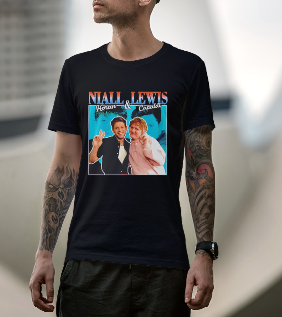 Niall Lewis Horan And Capaldi Vintage Look T-Shirt