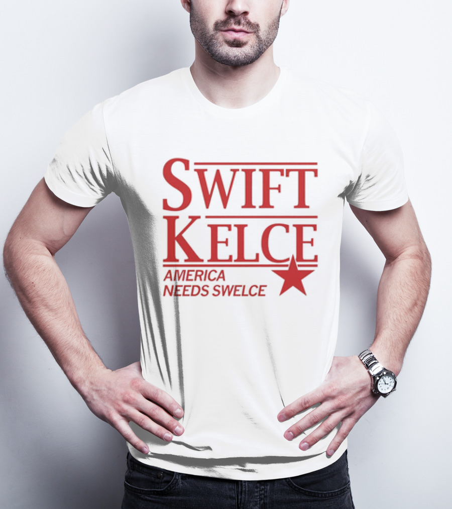 Swift Kelce America Needs Swelce T-Shirt