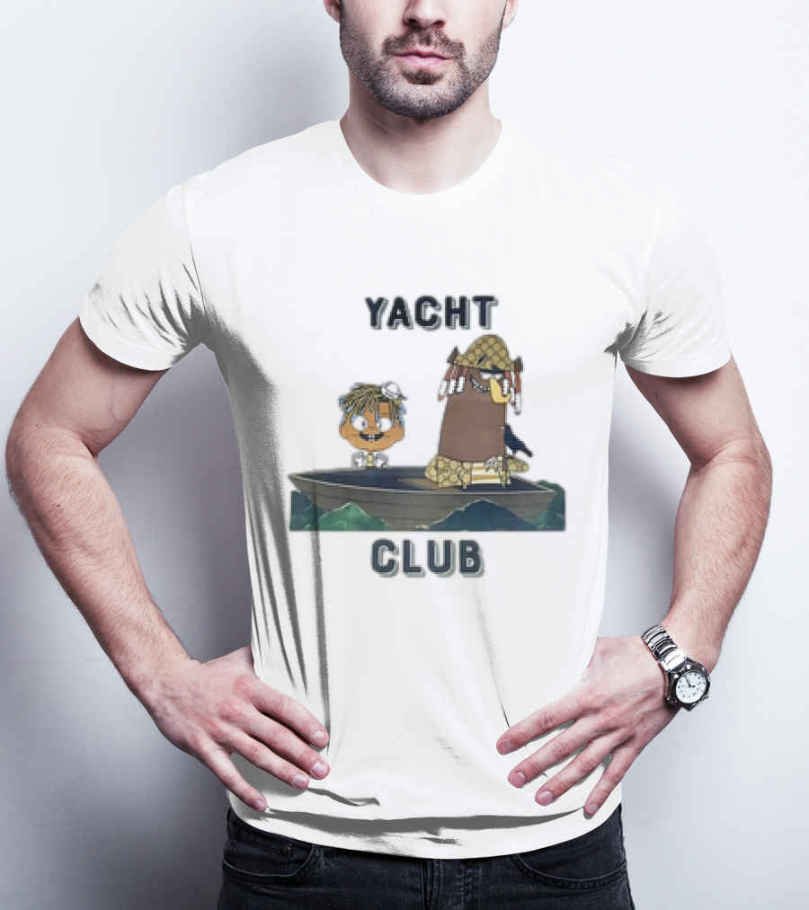 Juice Wrld Lil Yachty Yacht Club Hip-Hop Characters T-Shirt