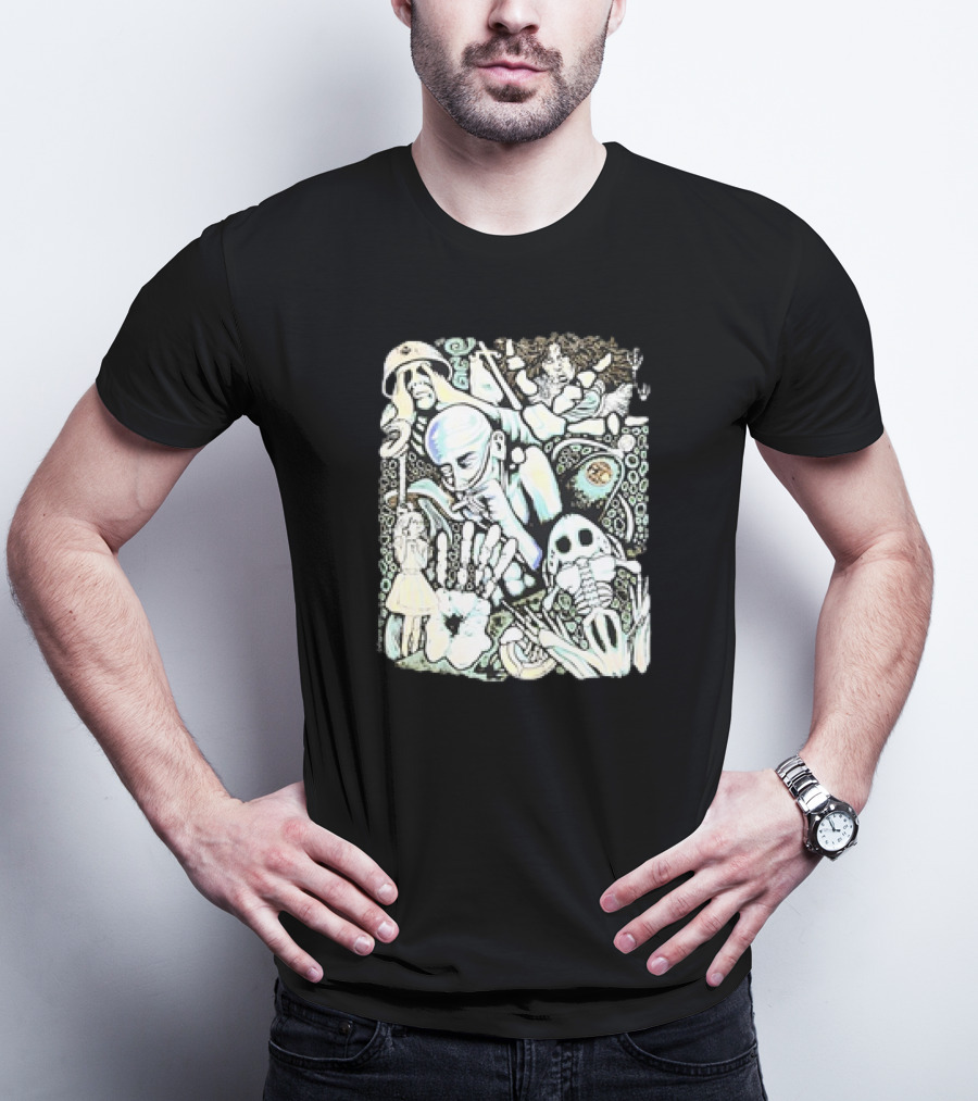 1993 Lollapalooza Alice In Chains Psychedelic T-Shirt