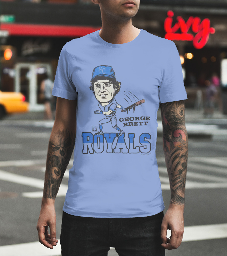George Brett KC Royals Baseball T-Shirt