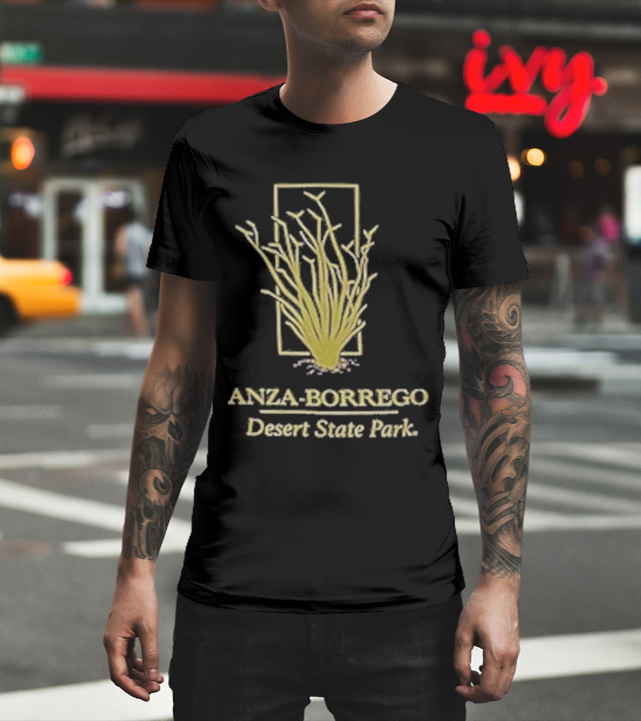 Anza-Borrego Desert State Park California Nature Emblem T-Shirt