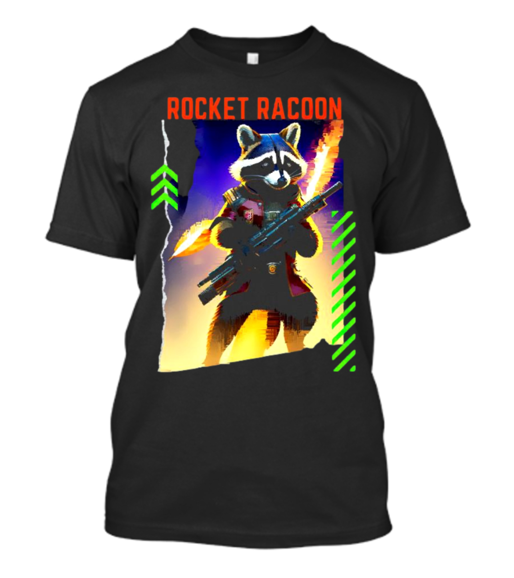 Rocket Raccoon Guardians Of The Galaxy Vol 3 Character T-Shirt