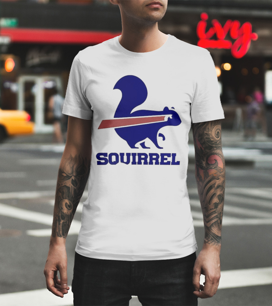 Buffalo Bills Squirrel Winters Squirrel T-Shirt