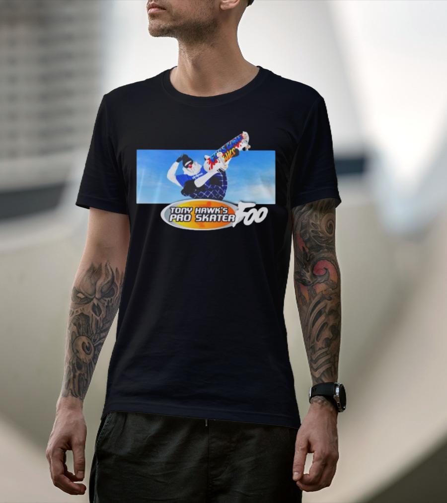 Tony Hawk's Pro Skater Foo Skateboard Tricks T-Shirt