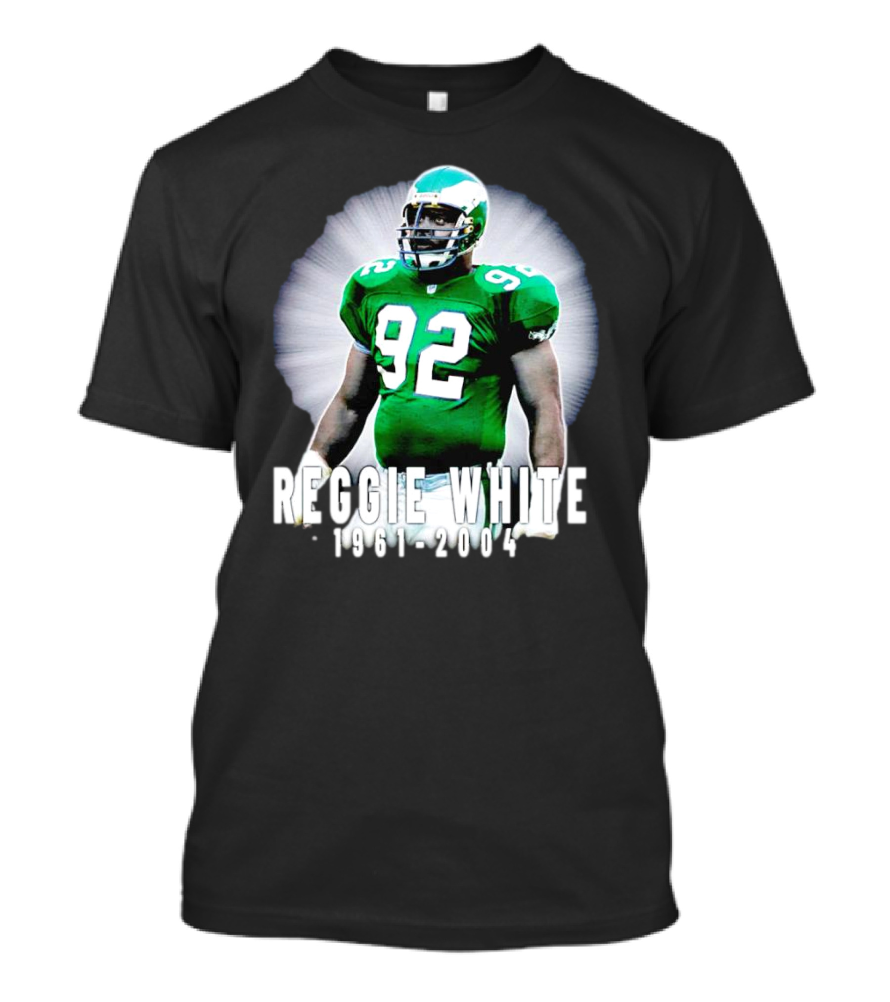 Reggie White 1961-2004 Legacy Series 92 Football Legend T-Shirt