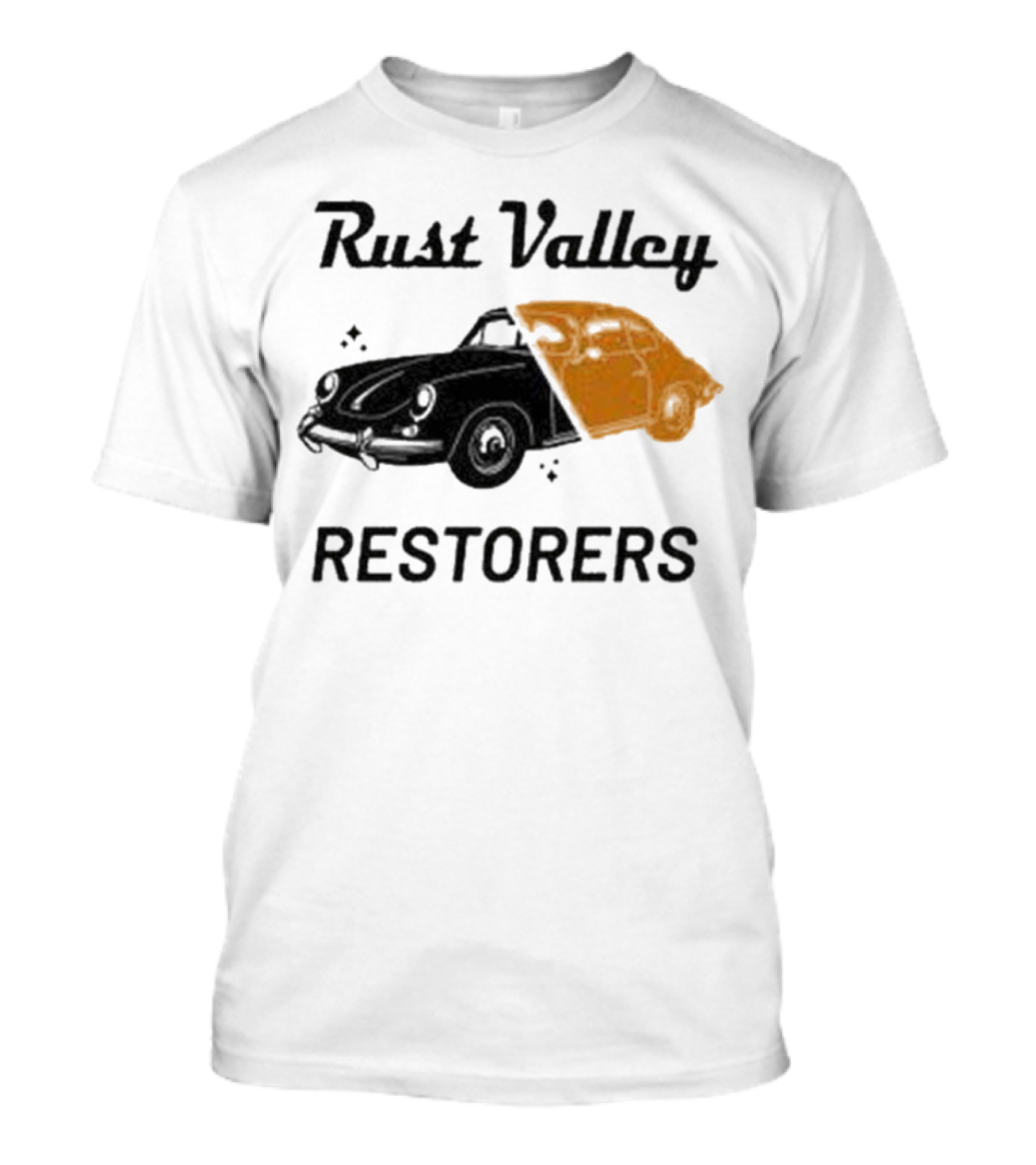 Rust Valley Restorers Classic Car Transformation T-Shirt