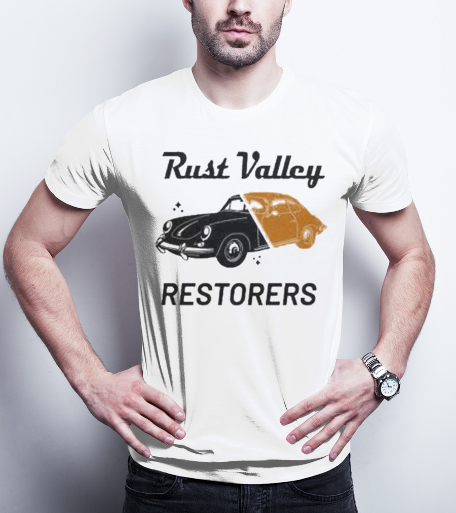 Rust Valley Restorers Classic Car Transformation T-Shirt
