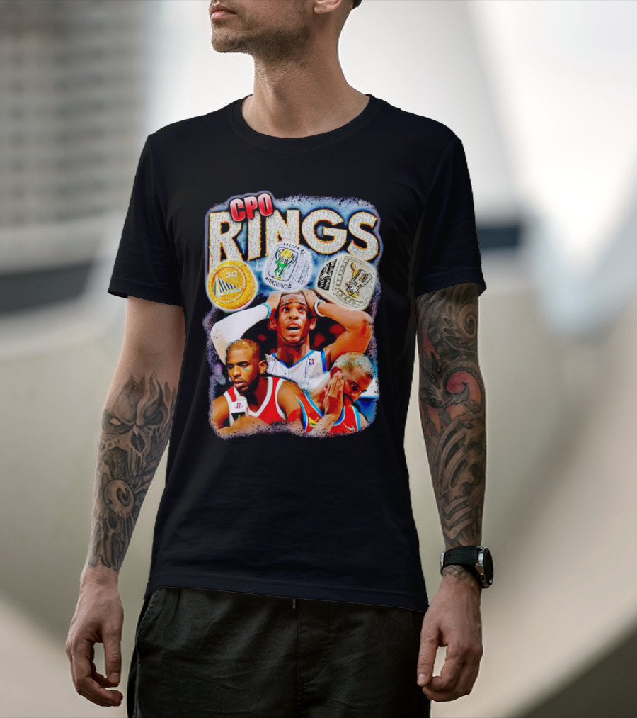 CPO Rings NBA Basketball Champion Dreams And Legacy T-Shirt