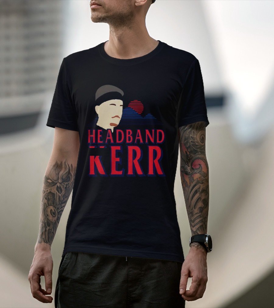 Headband Kerr Mountain Sunset T-Shirt