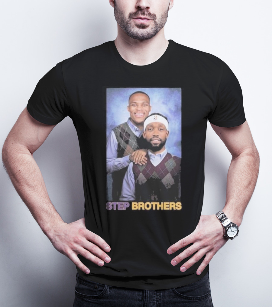 Lakers Westbrook Beverly Step Brothers T-Shirt