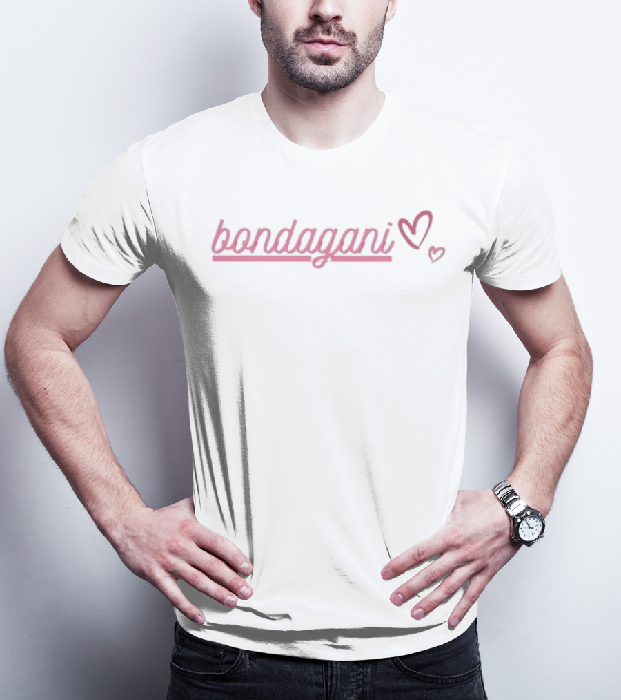 Bondagani Heart Script T-Shirt