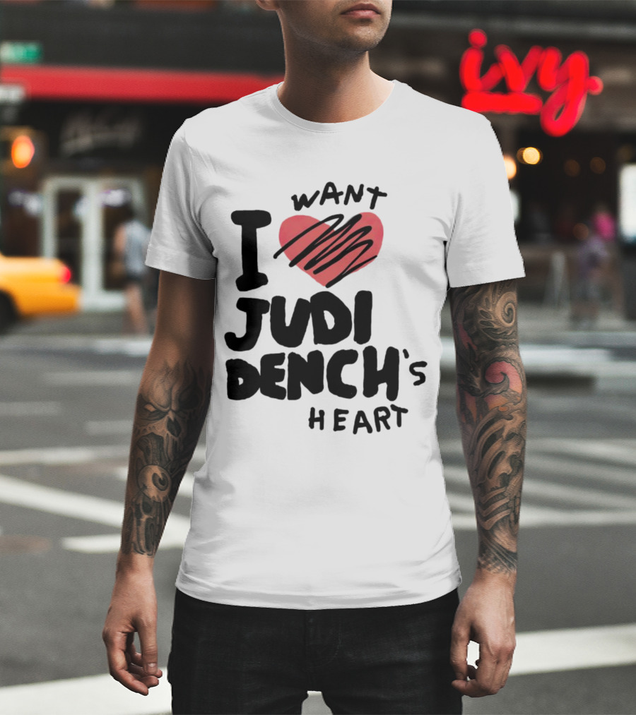 I Love Judi Dench's Heart T-Shirt