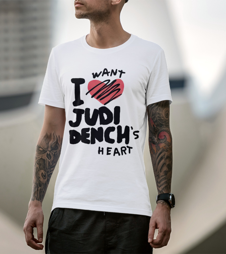 I Love Judi Dench's Heart T-Shirt
