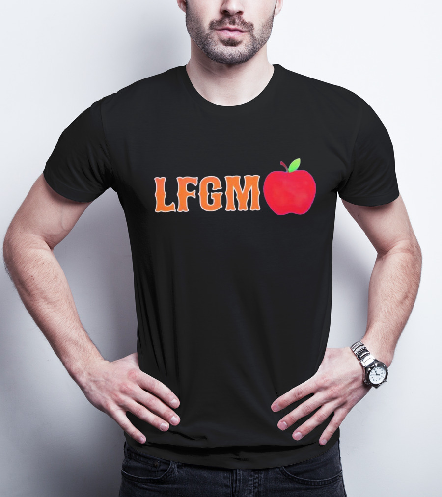 LFGM Apple New York Mets T-Shirt
