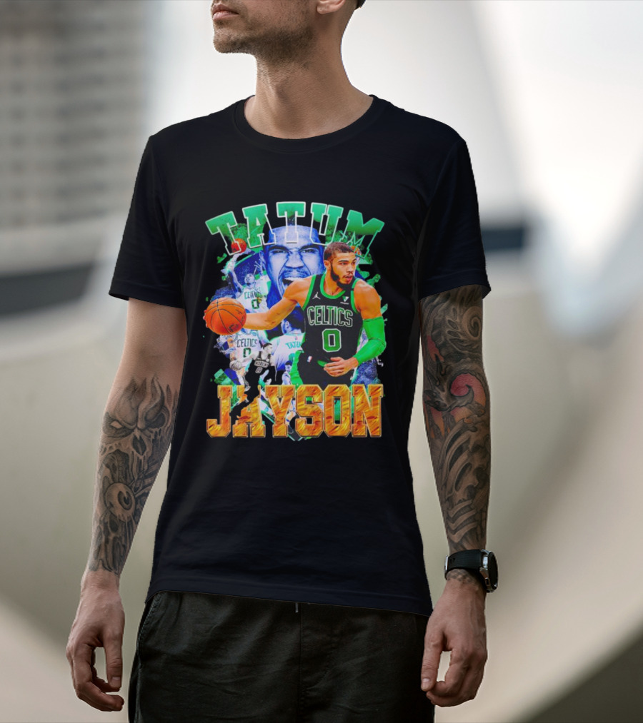 Tatum Celtics Jayson Basketball Star T-Shirt