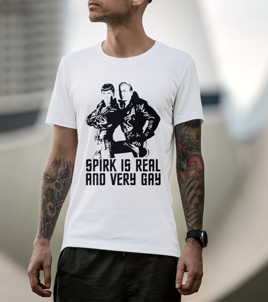 Spirk Is Real And Very Gay Star Trek T-Shirt