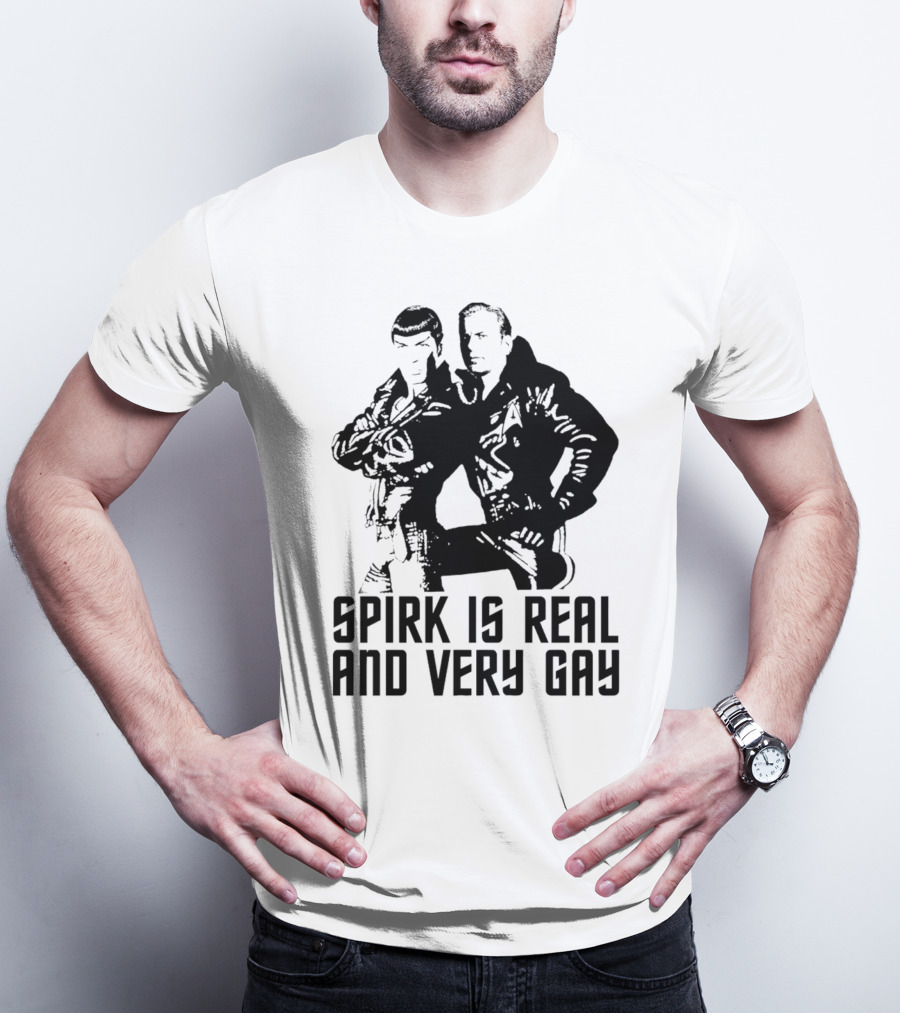 Spirk Is Real And Very Gay Star Trek T-Shirt