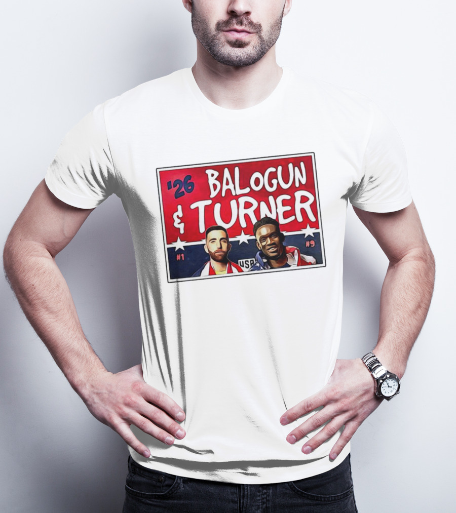 '26 Balogun Turner USA #1 #9 T-Shirt