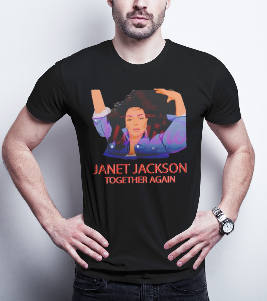 Janet Jackson Together Again Iconic Style Recognition T-Shirt