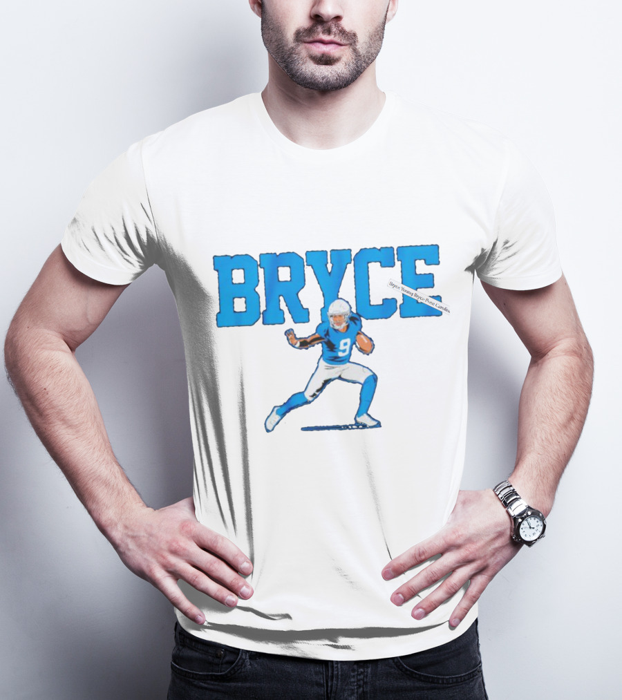 Bryce Young Pose Carolina Panthers Football T-Shirt