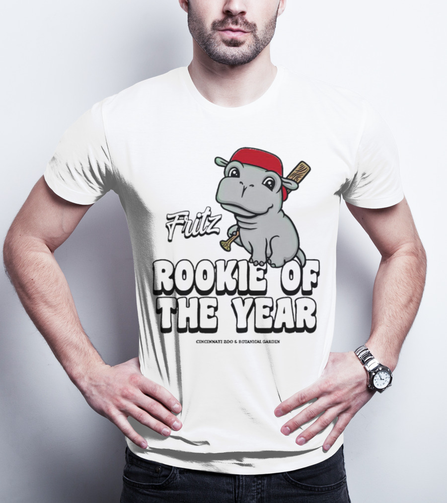 Fritz Rookie Of The Year Cincinnati Zoo Botanical Garden T-Shirt
