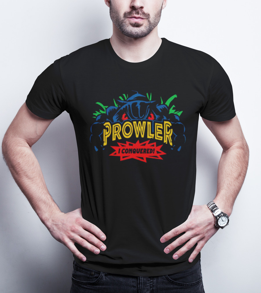 Prowler I Conquered Worlds Of Fun Theme Park Adventure T-Shirt