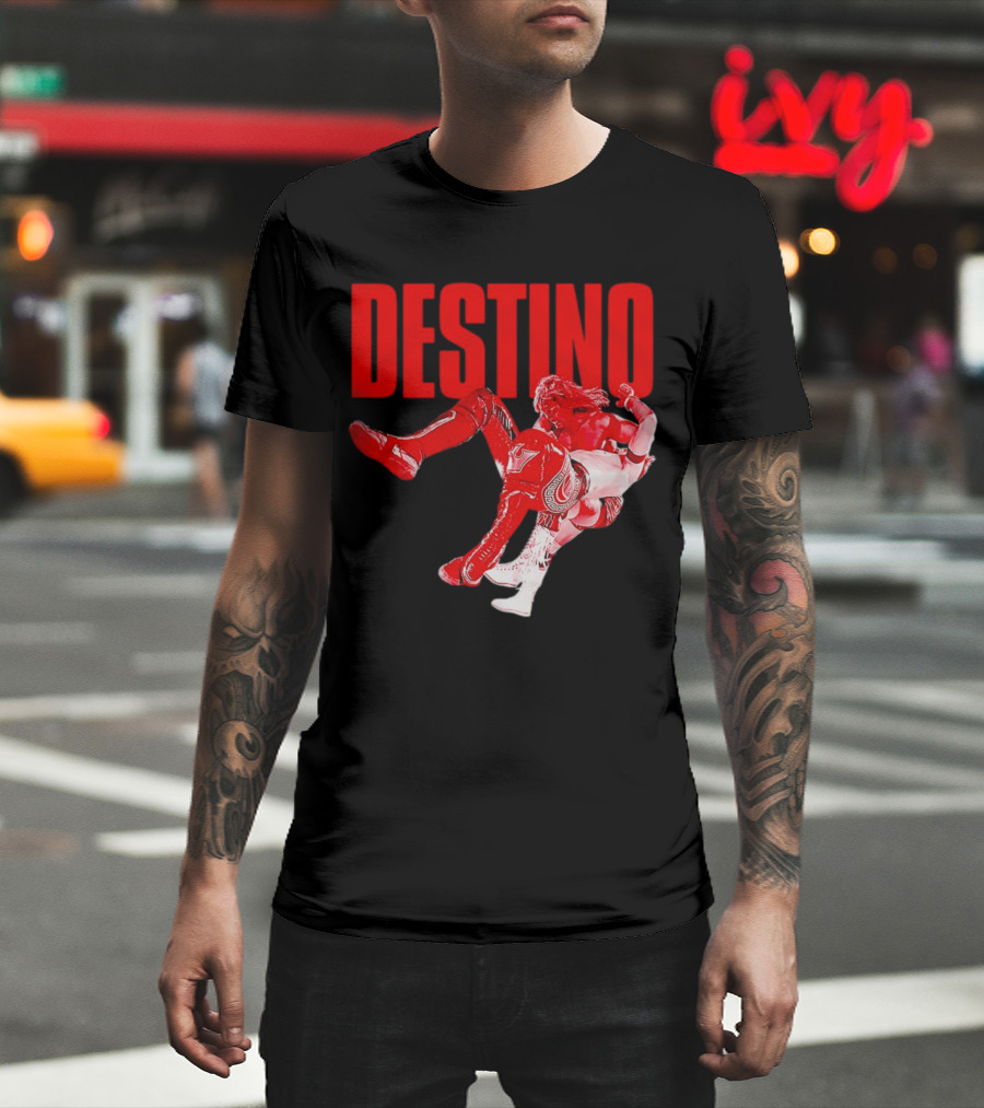 DESTINO Tetsuya Naito Wrestling Finishing Move T-Shirt