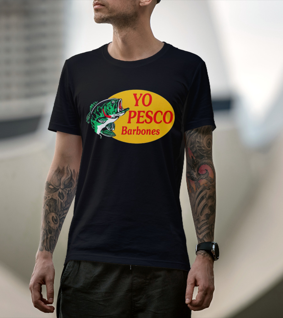 YO PESCO Barbones Big Fish T-Shirt
