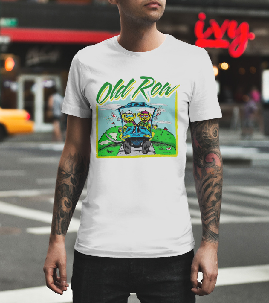 Old Row Golf Cart Adventure T-Shirt
