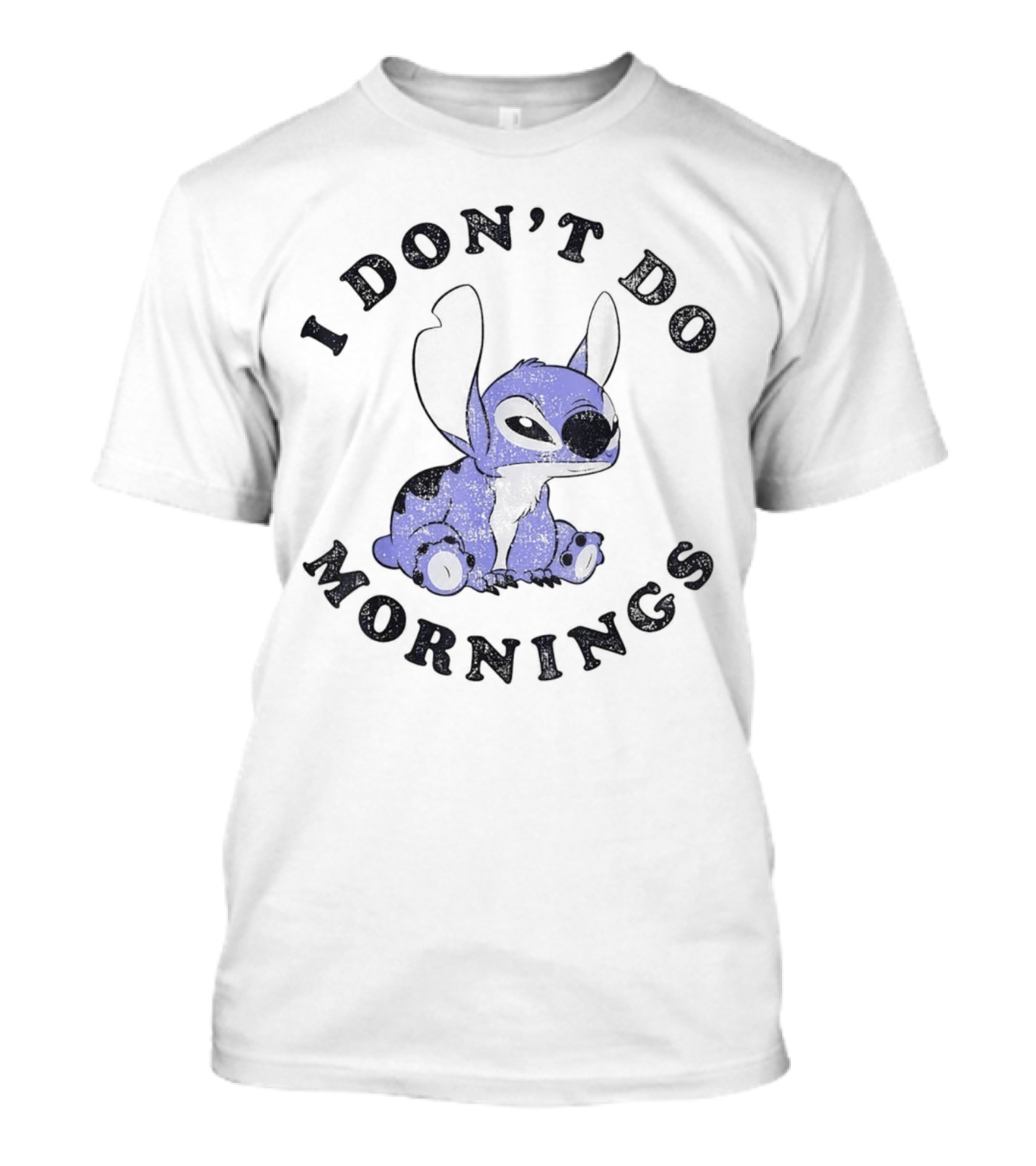 Stitch I Don’t Do Mornings T-Shirt
