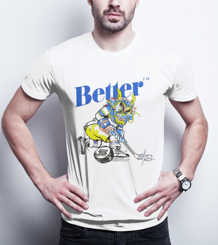 Better Sherwood Lion Hockey Dragon T-Shirt