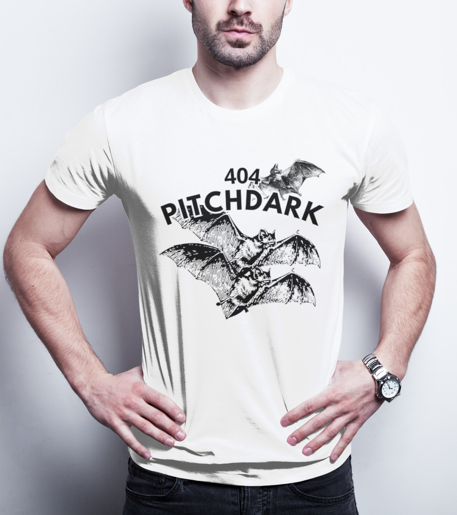 404 Pitch Dark Bats T-Shirt