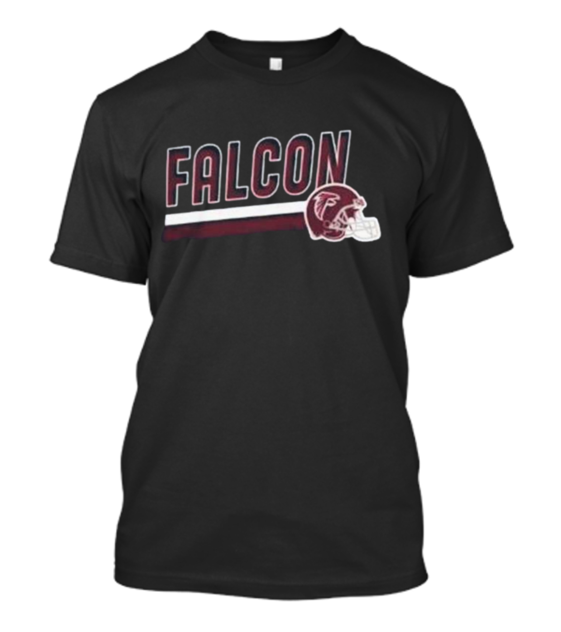 Atlanta Falcons Helmet Logo Blitz Essential T-Shirt
