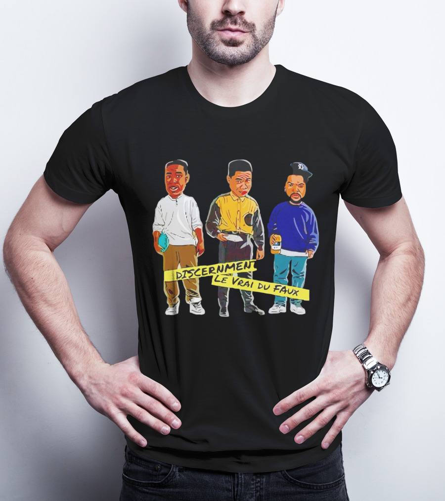 Discernment Le Vrai Du Faux Trio Iconic Figures T-Shirt