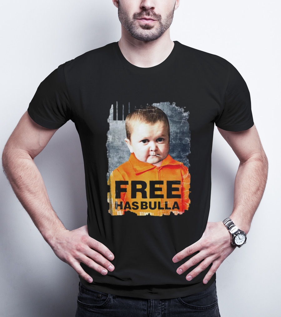 Hasbulla Magomedov Free Hasbulla Orange Jumpsuit T-Shirt