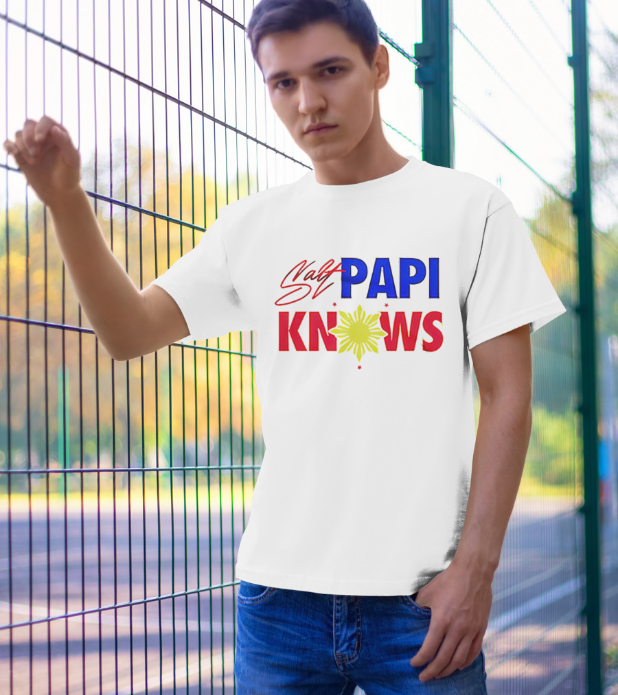 Salt Papi Knows Filipino Sun T-Shirt