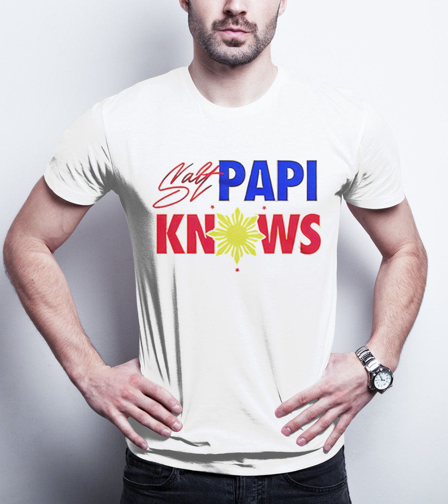 Salt Papi Knows Filipino Sun T-Shirt
