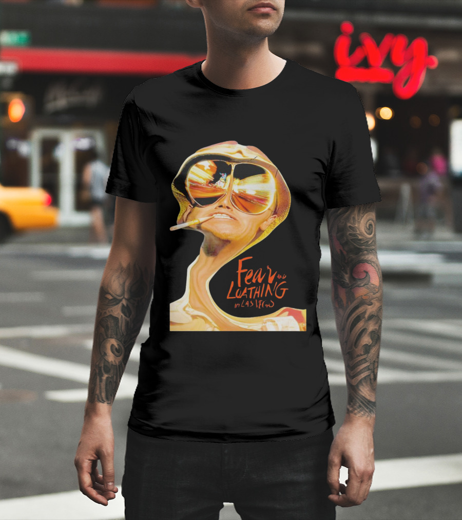 Rihanna Gallery Loathing Fear Las Vegas T-Shirt