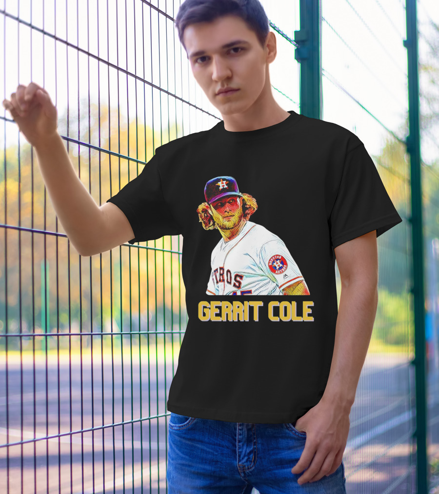 Gerrit Cole Astros Houston Baseball Player T-Shirt