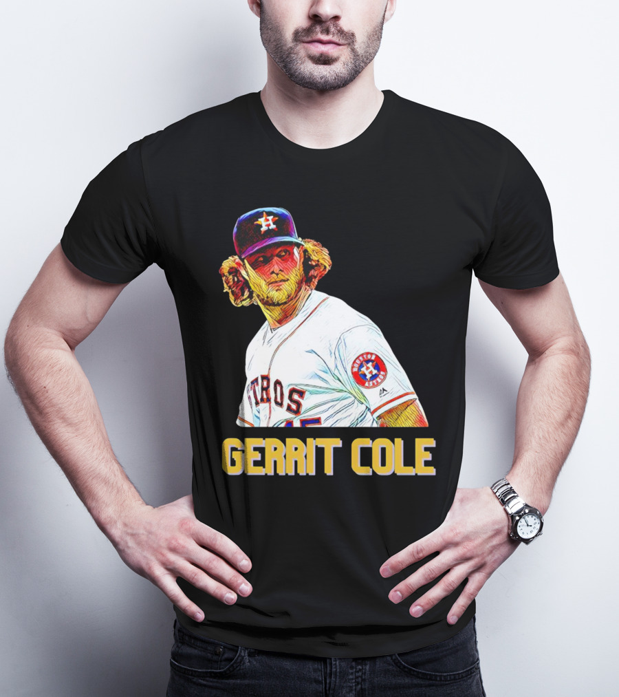 Gerrit Cole Astros Houston Baseball Player T-Shirt