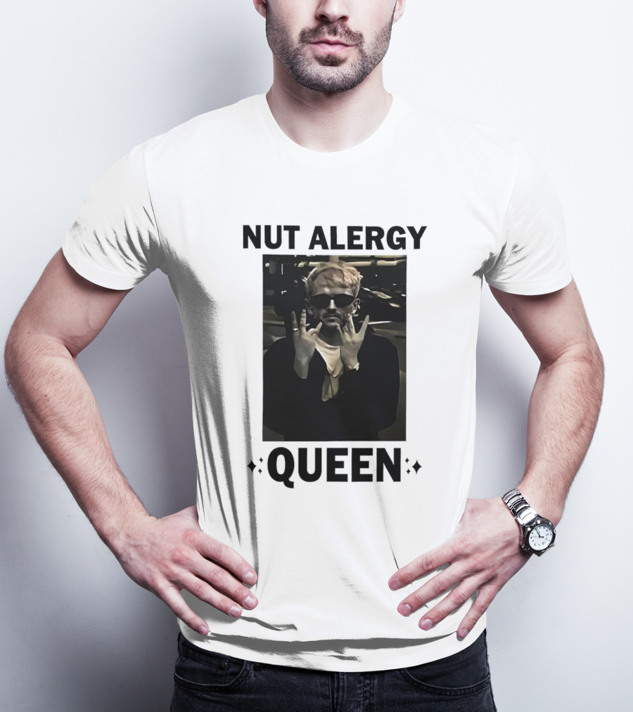 NUT ALERGY ROCK SIGN QUEEN T-Shirt