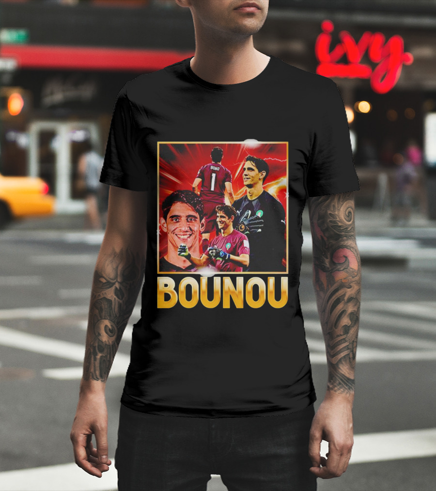 Bounou Bono Morocco Football Soccer T-Shirt