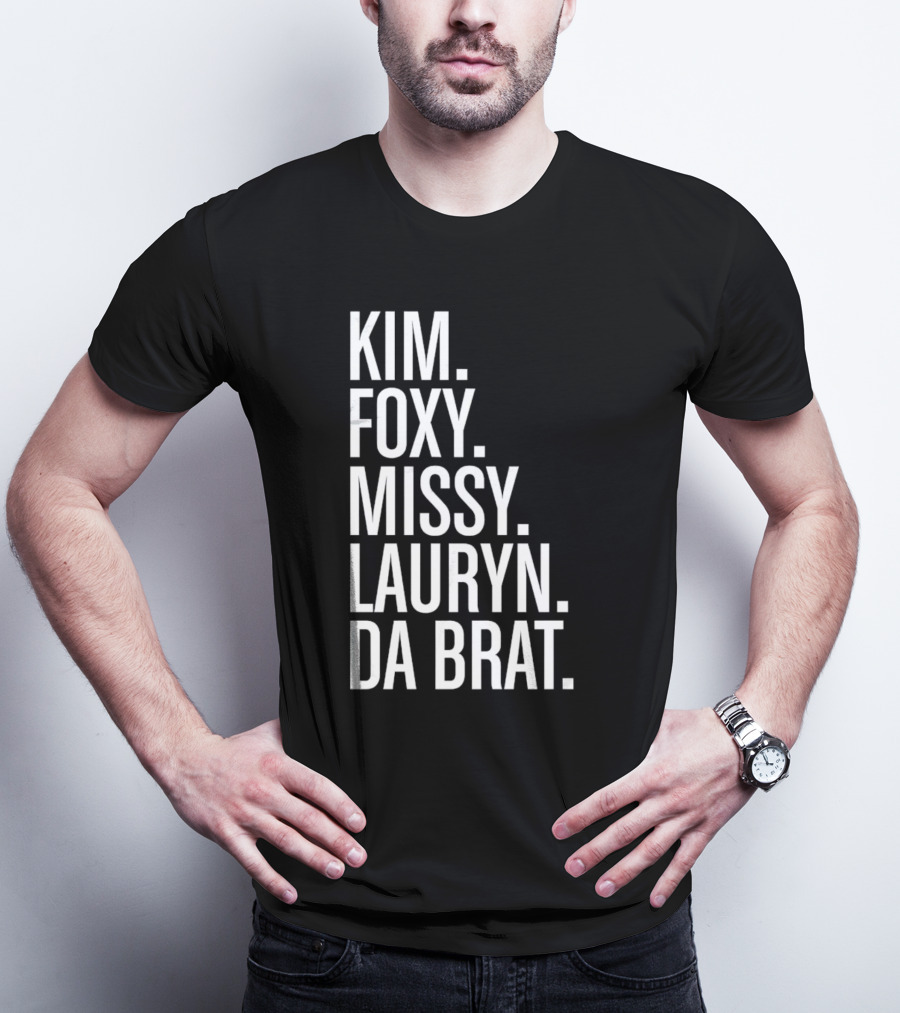 Kim Foxy Missy Lauryn Da Brat Legends Combo T-Shirt