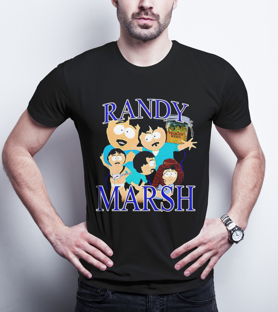 Randy Marsh Tegridy Weed South Park Fan T-Shirt