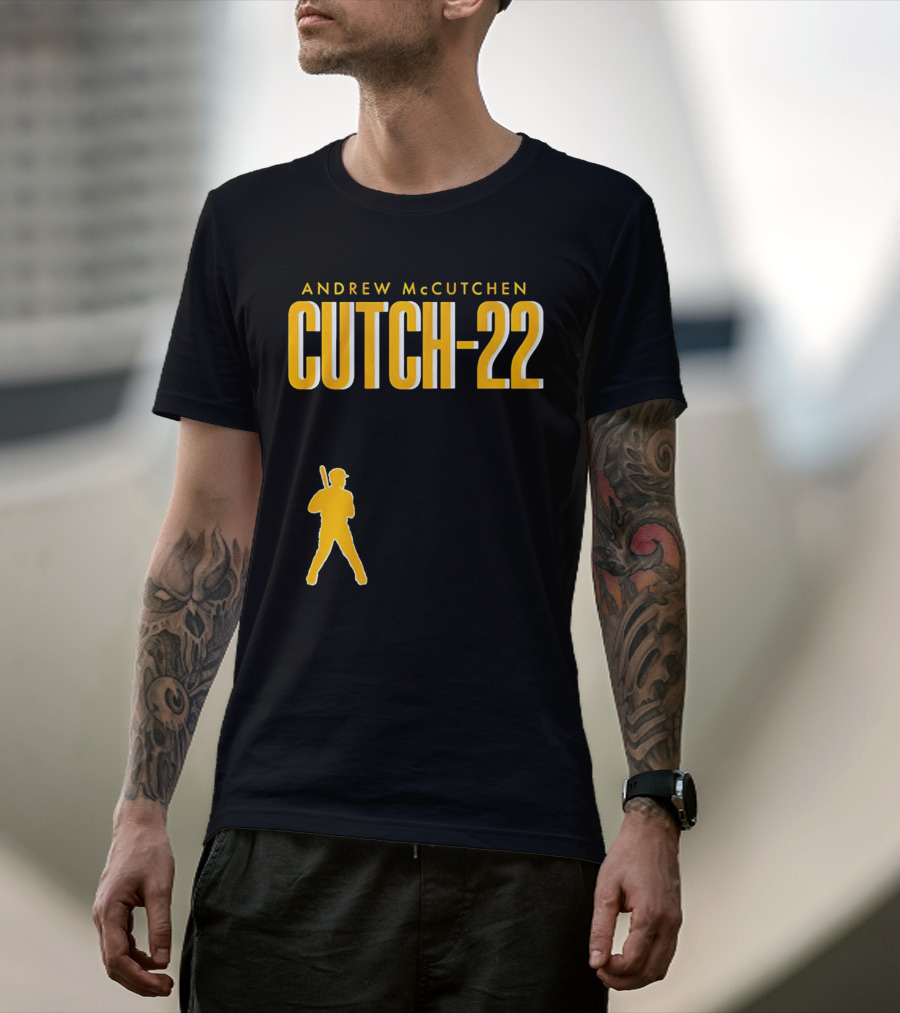 ANDREW MCCUTCHEN CUTCH-22 PITTSBURGH PIRATES T-Shirt